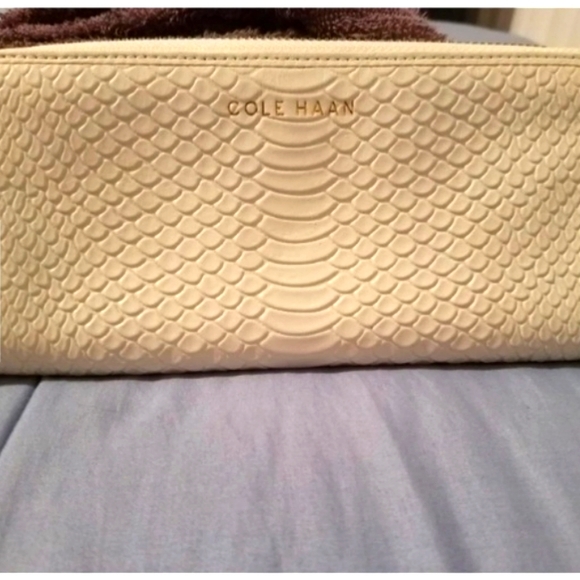 Cole Haan | Bags | Nwt Cole Haan Genuine Leather Python Embossed ...